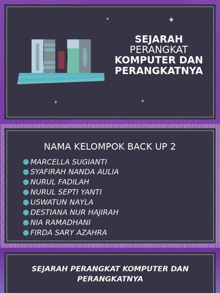 Sejarah Perangkat Komputer | PDF