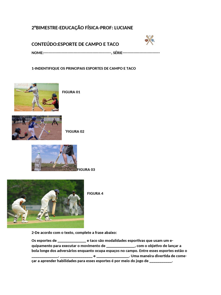 CAMPO E TACO 9 ANOS | PDF