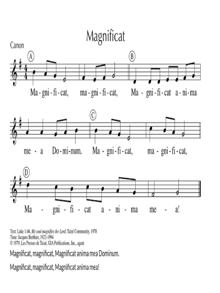 Magnificat | PDF