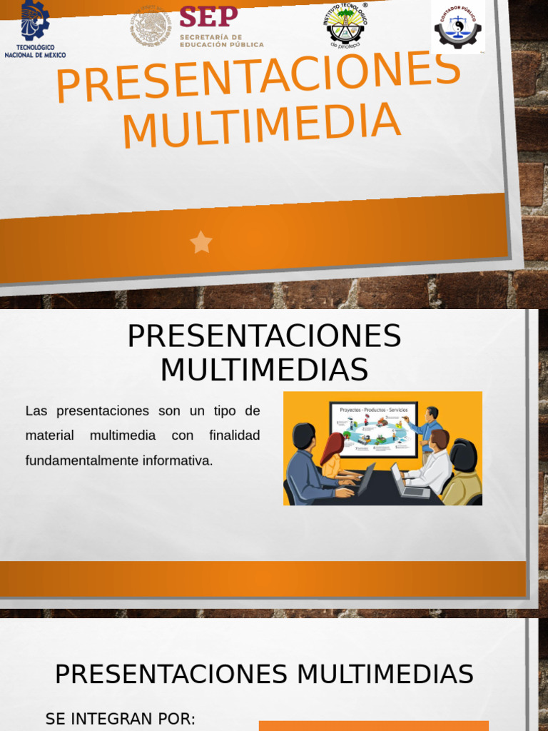 Presentaciones Multimedia: Guía Completa | PDF