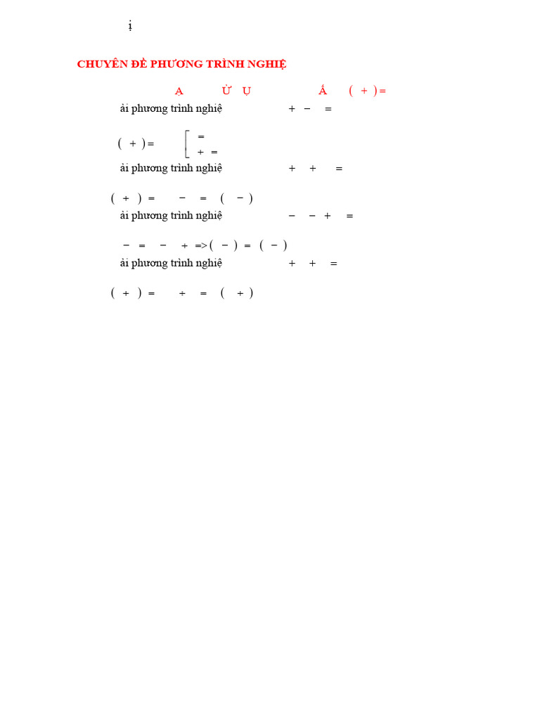 Chuyen de Phương Trình Nghiệm Nguyên BDHSG Toan 8 | PDF