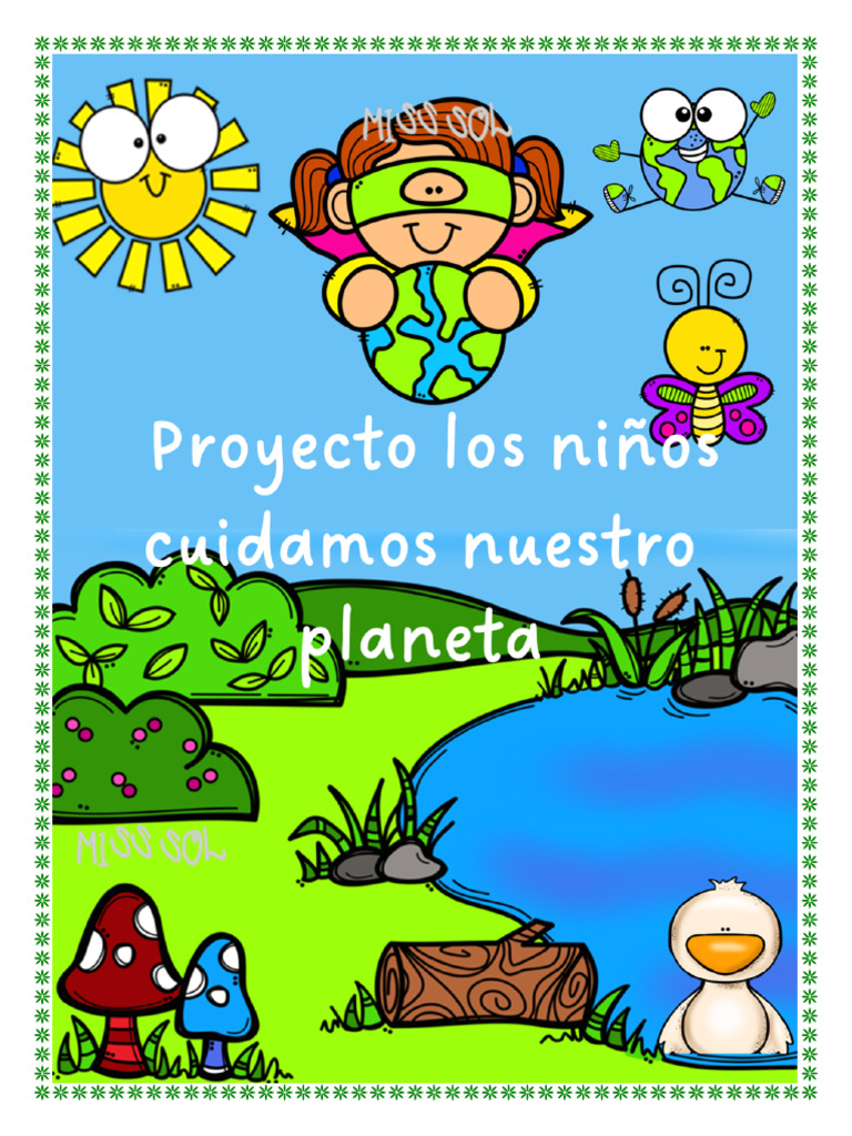 Proyecto Infantil: Cuidamos el Planeta | PDF | Siembra | Residuos
