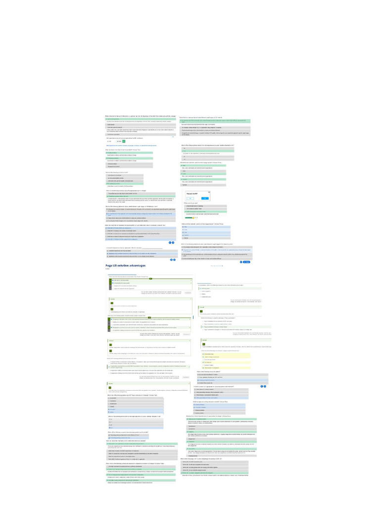 Pega User Experience (UX) Essentials | PDF