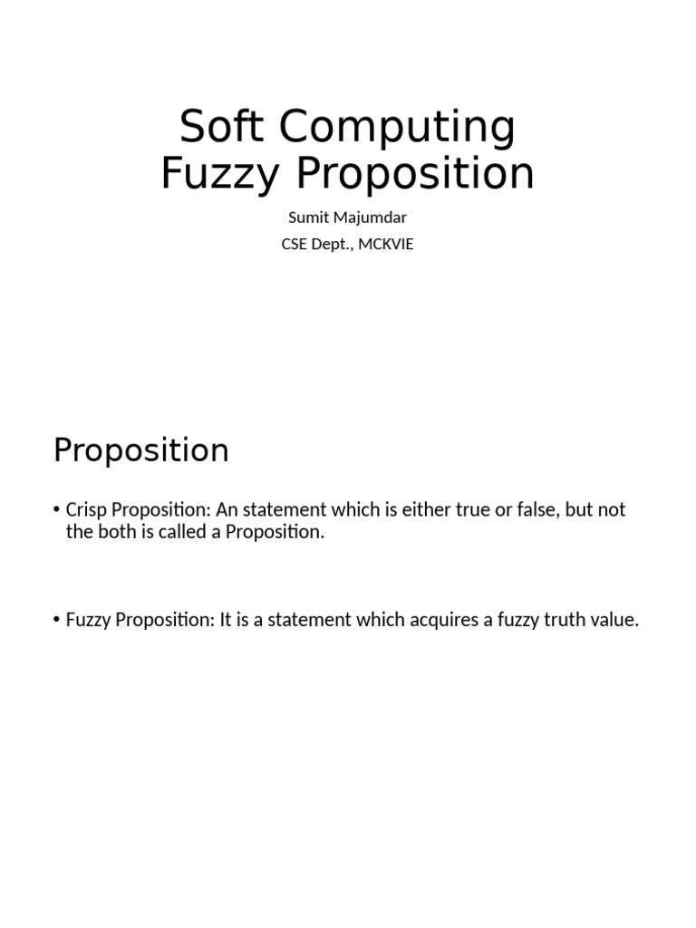 Fuzzy Logic Part 5 | PDF
