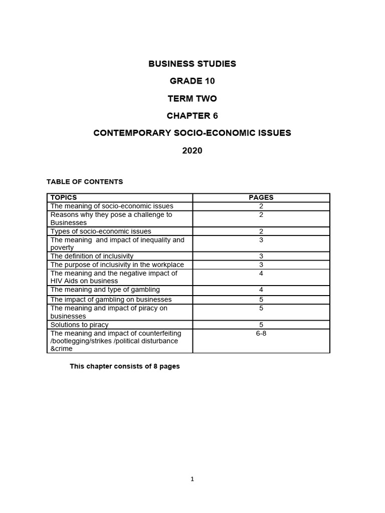 Impact of Socio Economic Issues | PDF | Copyright Infringement | Gambling