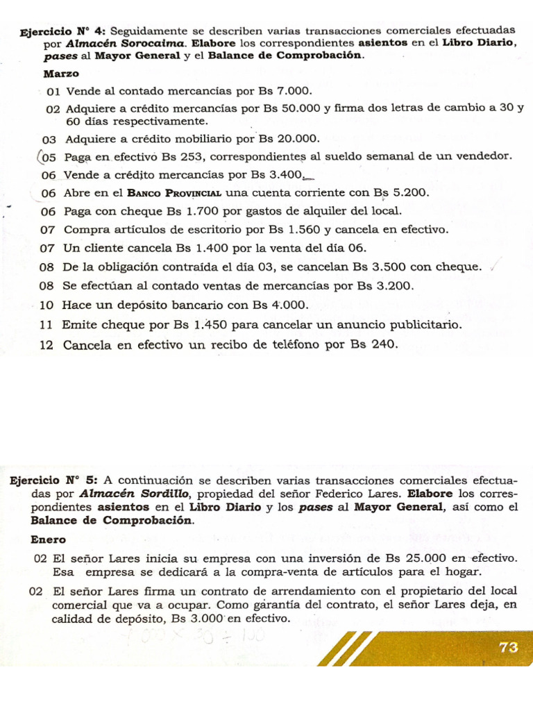 Ejercicios Parte 2 | PDF