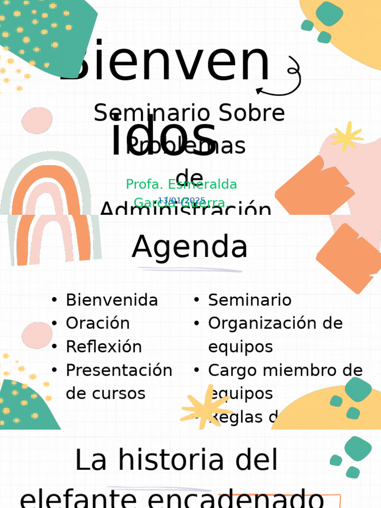 Presentacion Proyecto Creativo Organico Multicolor Pastel | PDF | Aprendizaje | Cognición