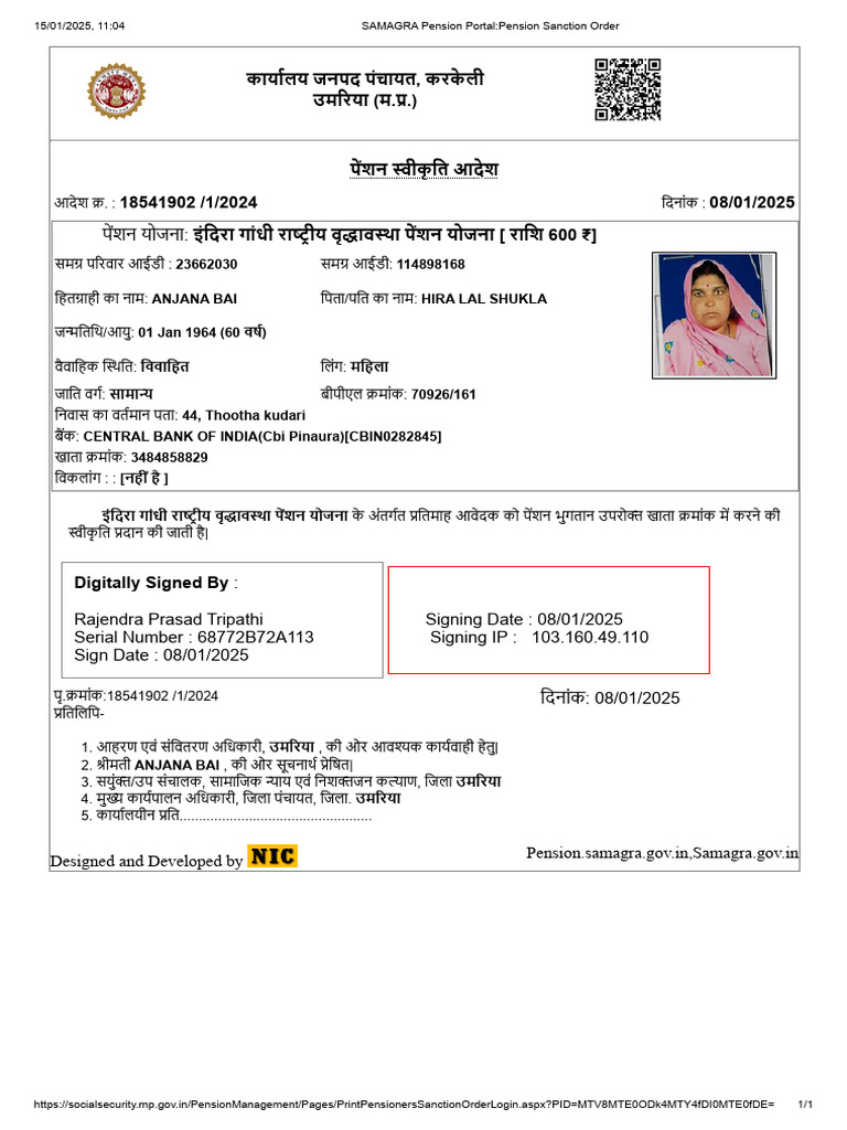 Sanction Order | PDF