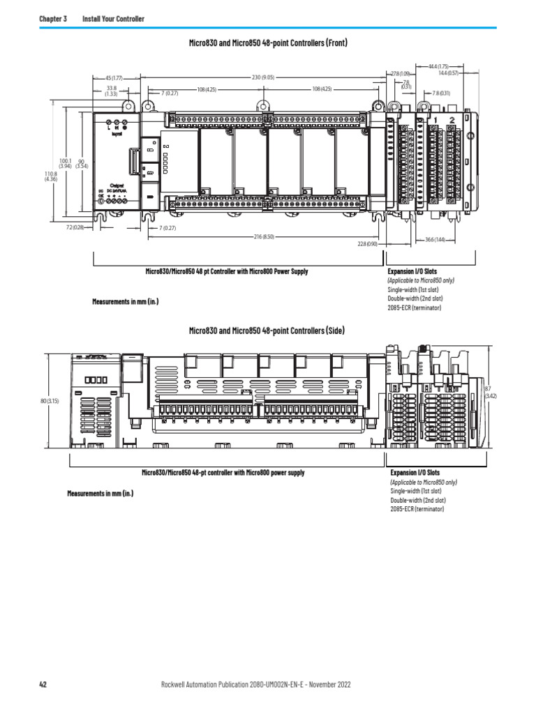 Micro830 Controller Installation Guide | PDF | Computing | Computer ...