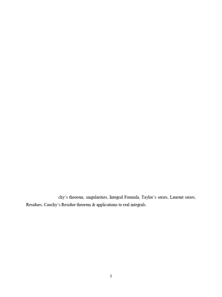 Complex Analysis I Notes Pdf Function Mathematics Complex Analysis 8050