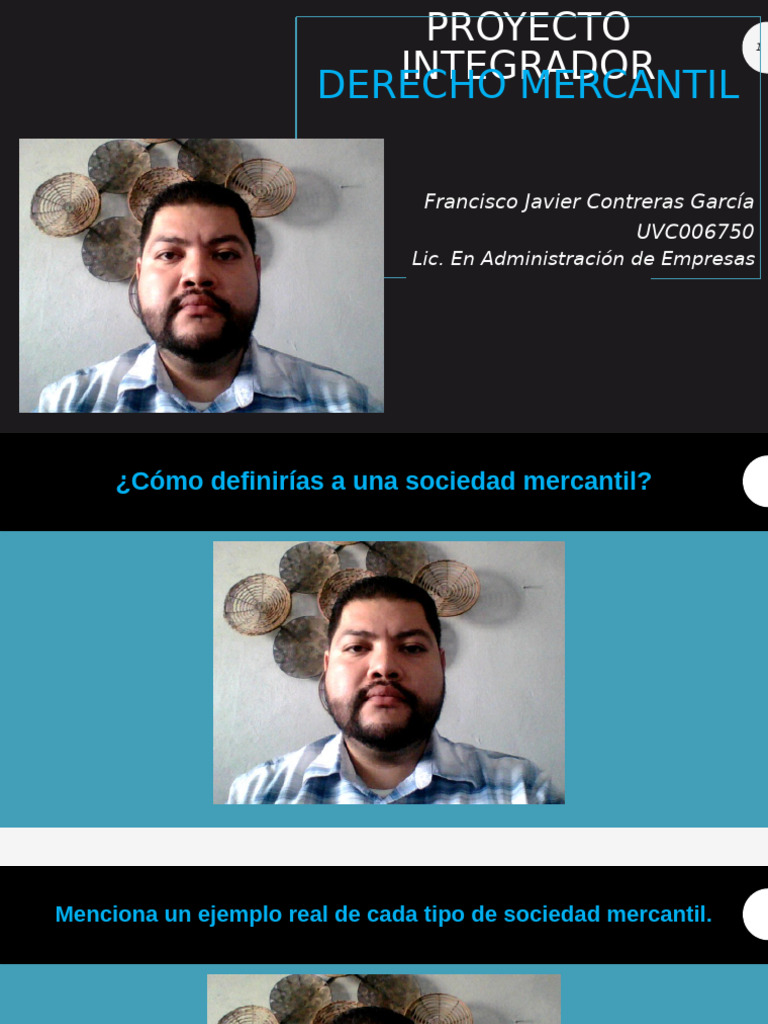 Proyecto Integrador Derecho Mercantil | PDF