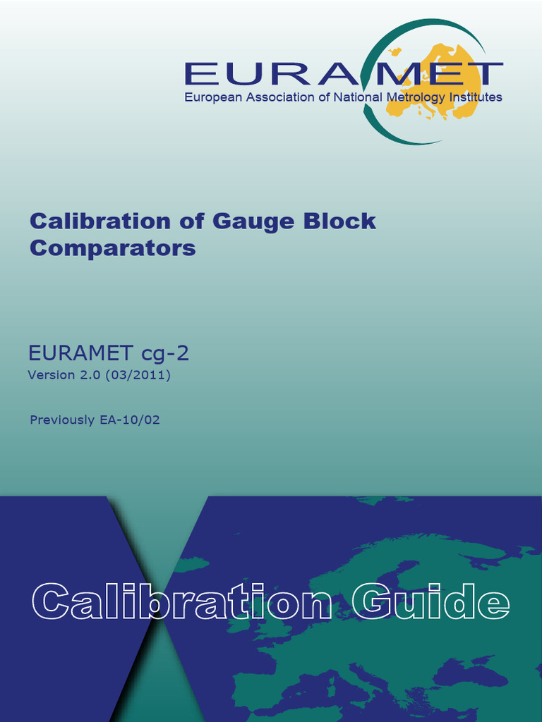 EURAMET - Calibration Guide | PDF | Calibration | Pressure Measurement