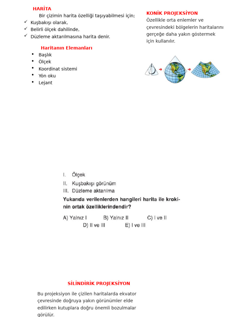 Harita Bilgisi | PDF