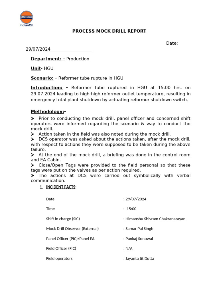 reformer_tube_rupture | PDF | Gas Technologies | Mechanical Engineering