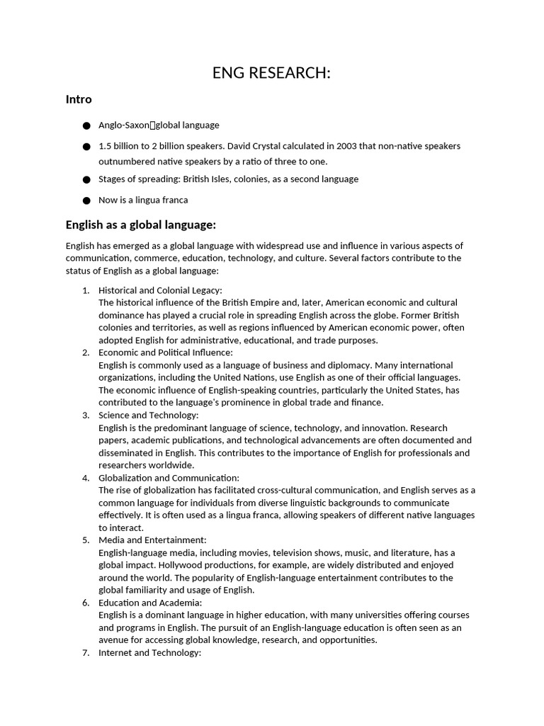 global lan eng notes | PDF | English Language | Human Communication