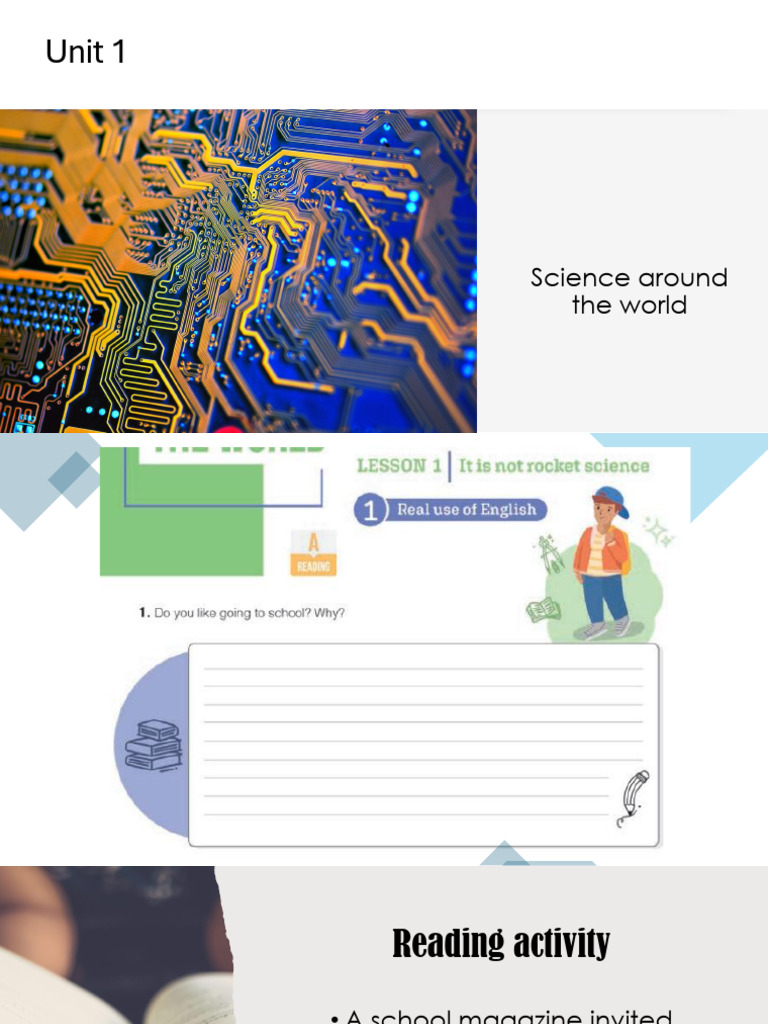 Unit 1 Science Around The World Lesson 1 Complete | PDF