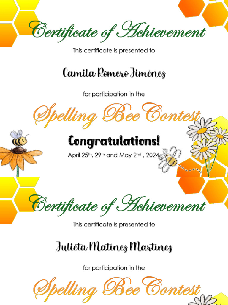 Certificate of Achievement | PDF
