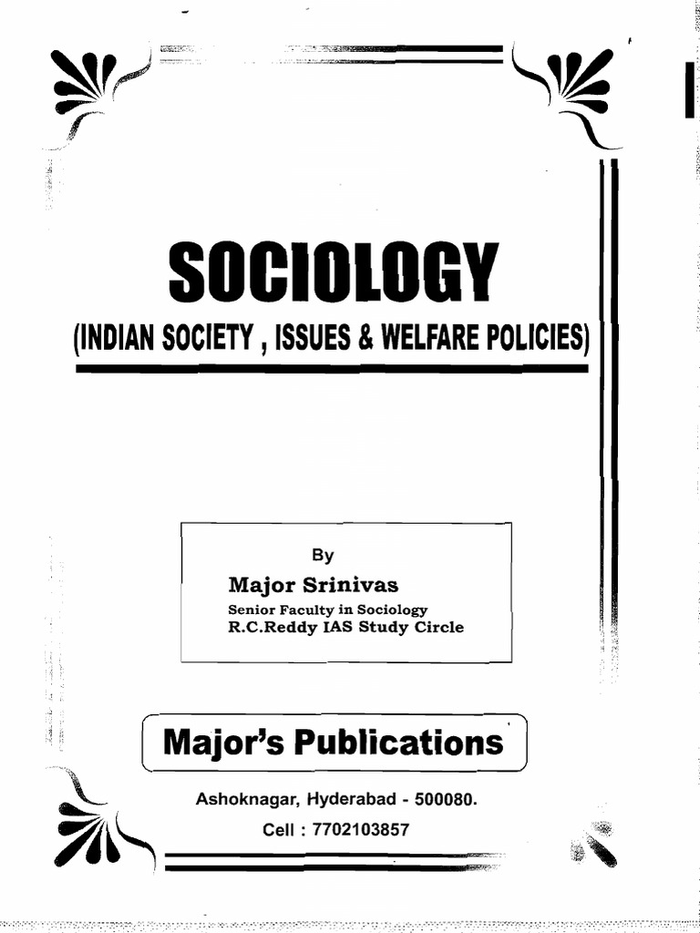 Indian Society RC Reddy | PDF