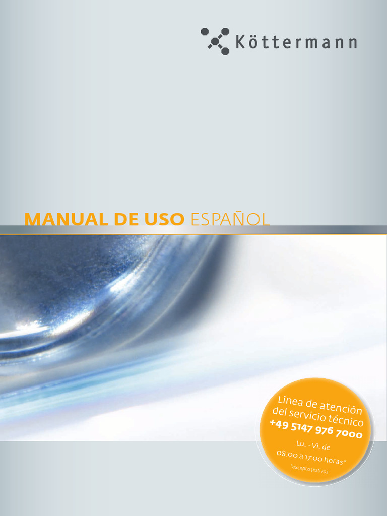 Manual-De-Uso-Espanol Campana Kottermann | PDF | Laboratorios | Tap ...