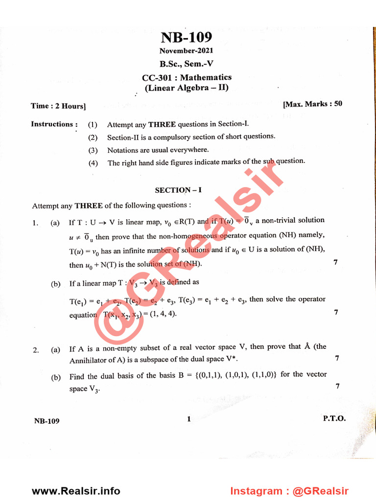 CC 301 Mathematics | PDF