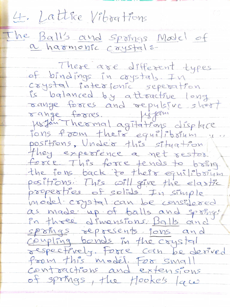 Semester 4 Solid State Physics H S Jani 1 | PDF