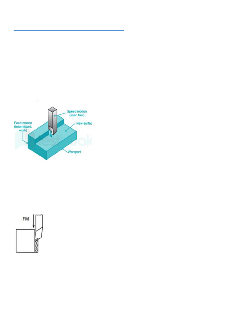 Shaper Operations | PDF