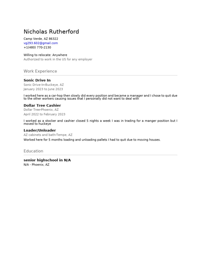 Nicholas Rutherford | PDF