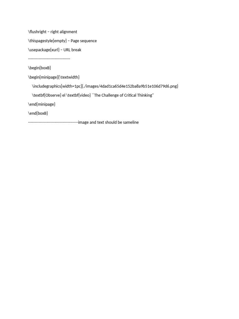 Latex Learning | PDF