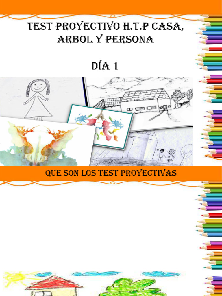Test proyectivo HTP. CASA, ARBOL Y PERSONA Dia 1 | PDF | Timidez | Ansiedad