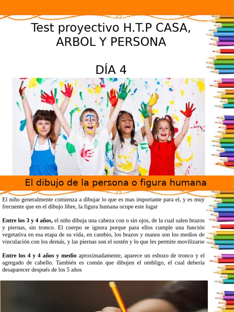 Test proyectivo HTP. CASA, ARBOL Y PERSONA Dia 4 | PDF | Masculinidad ...