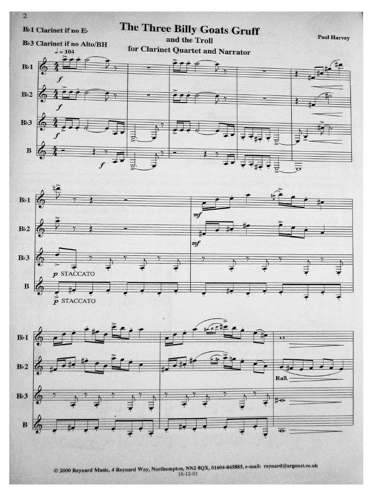 1 - Harvey - La Storia Dei Caproni - Cl. Cl. Basso - Italiano | PDF