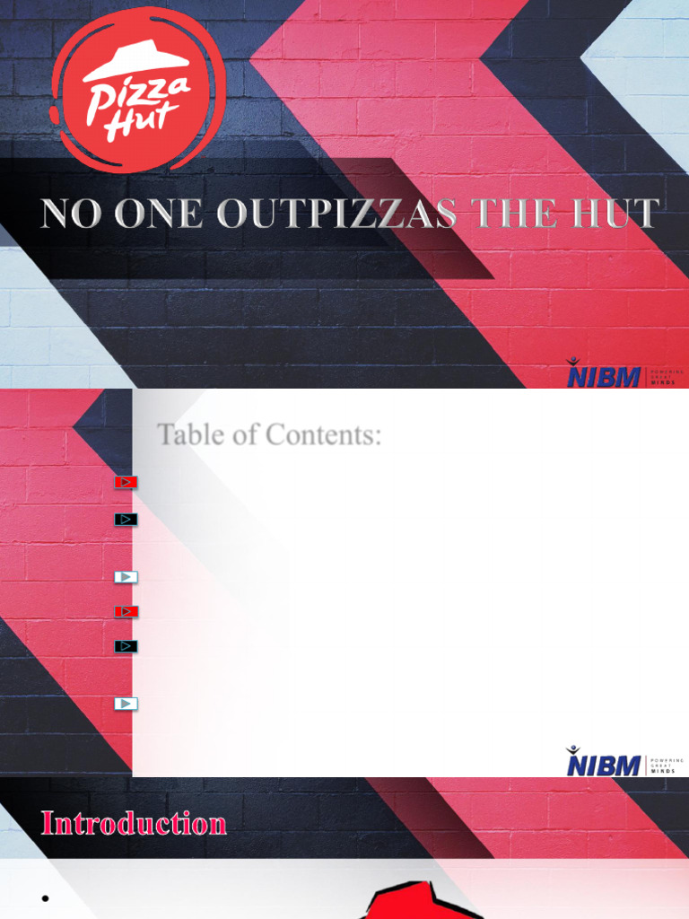 Pizza Hut 2025 Final | PDF