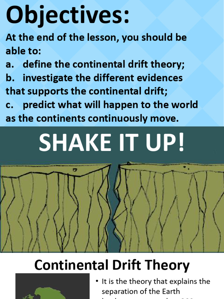 Evidences of Continental Drift | PDF | Continent | Plate Tectonics