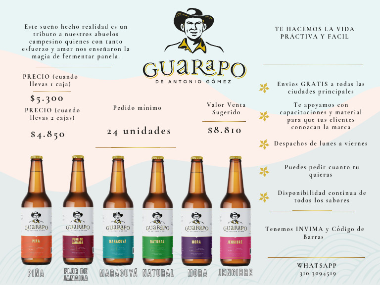 N - Distribucion Guarapo Antonio Gómez | PDF