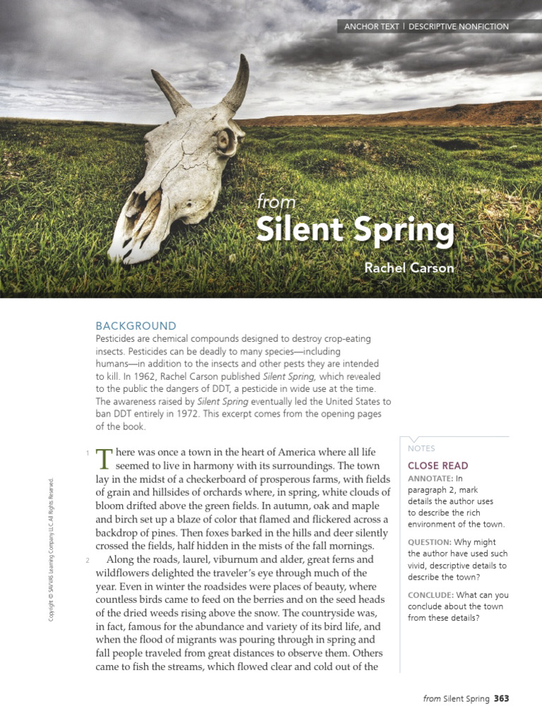 From Silent Spring PDF | PDF