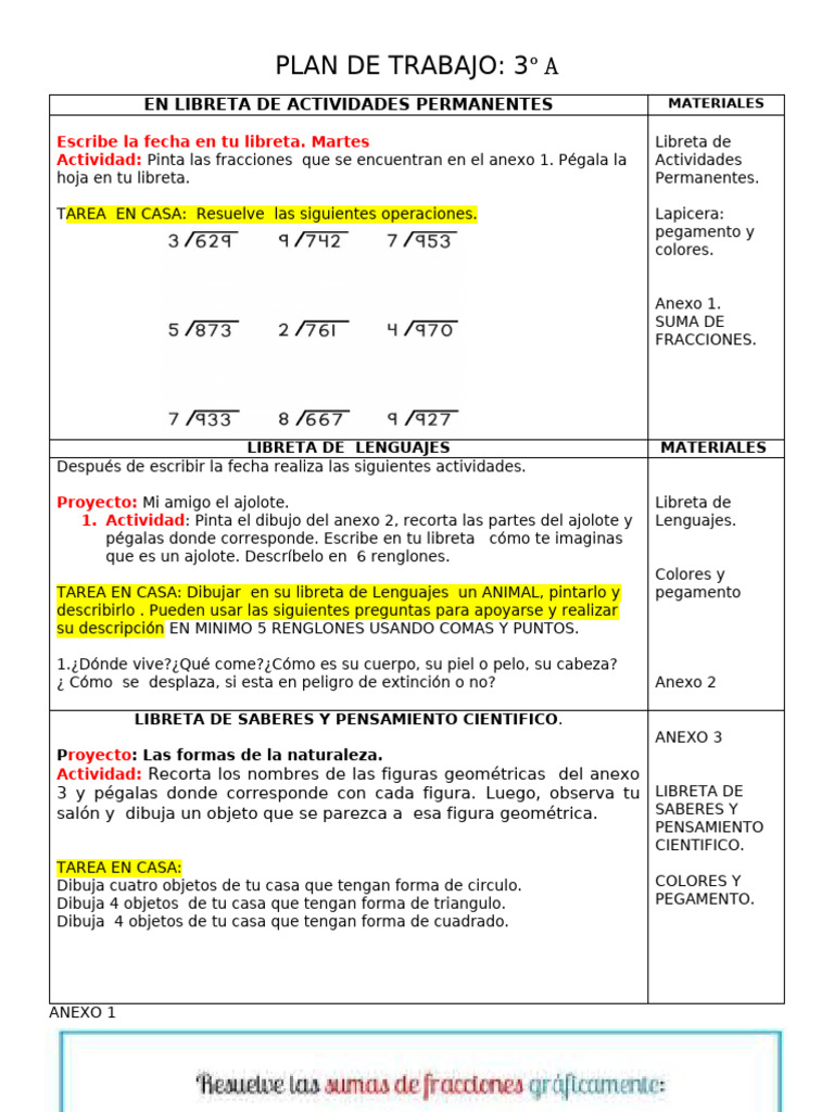 Plan de Trabajo | PDF