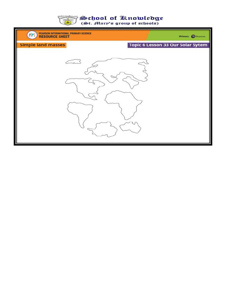 Land Mass CW Worksheet - 05!02!2025 | PDF