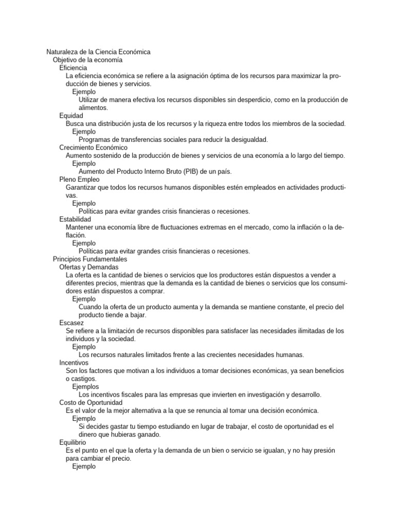 Naturaleza de La Ciencia Econ Mica - 3547285472 | PDF | Ciencias económicas | Oferta (economía)