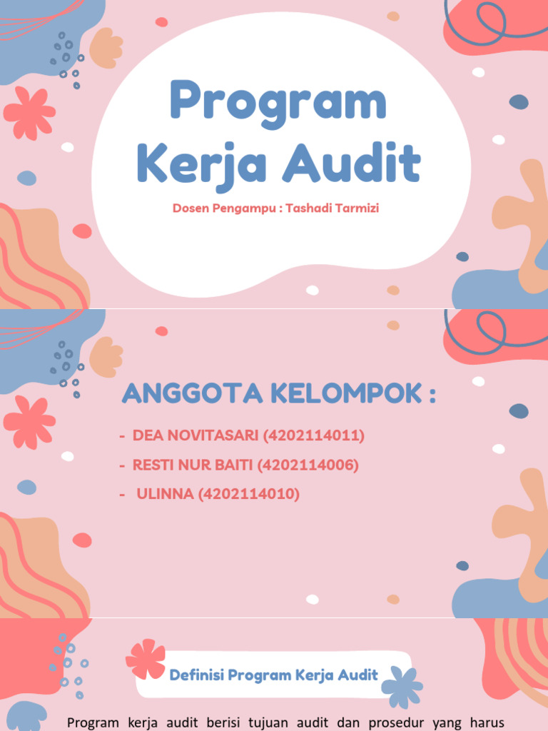 Program Kerja Audit | PDF