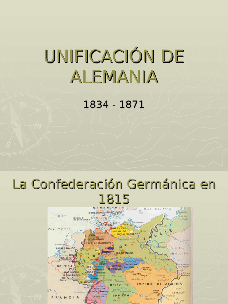 Unificación de Alemania | PDF | Prusia | imperio Alemán