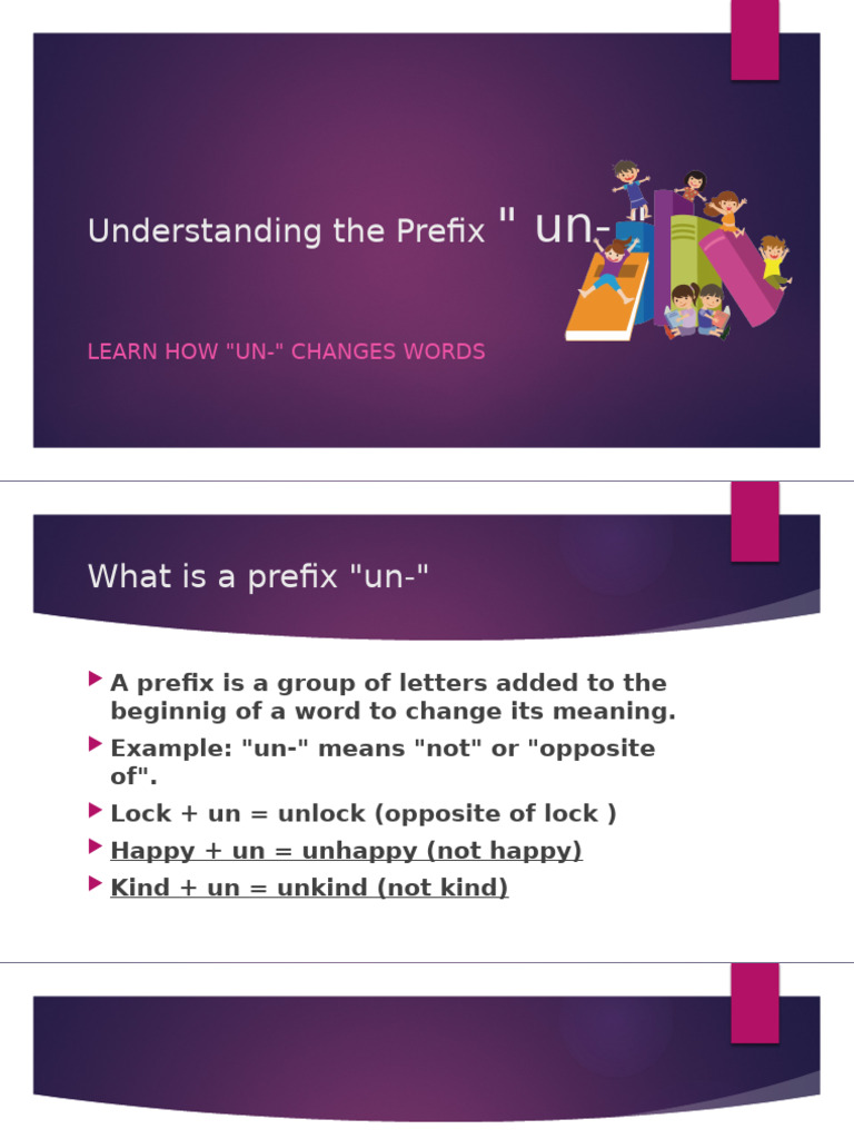 Prefix Un | PDF