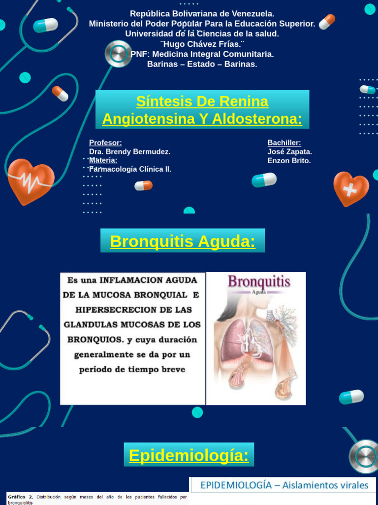 Clínica II - Diapositivas de Bronquitis Aguda y Crónica | PDF