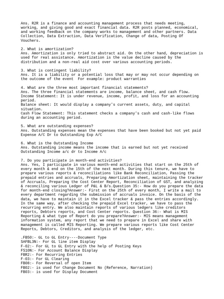 What Is The R2R Process | PDF | Expense | Balance Sheet