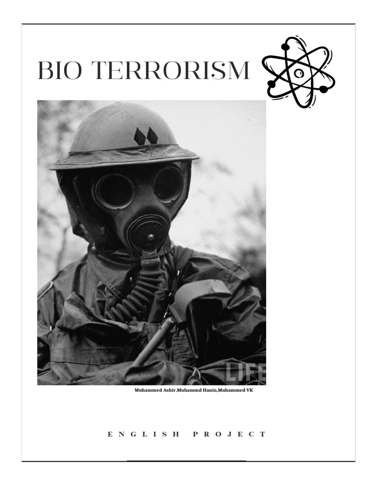 Bioterrorism - English Project | PDF | Bioterrorism | Anthrax