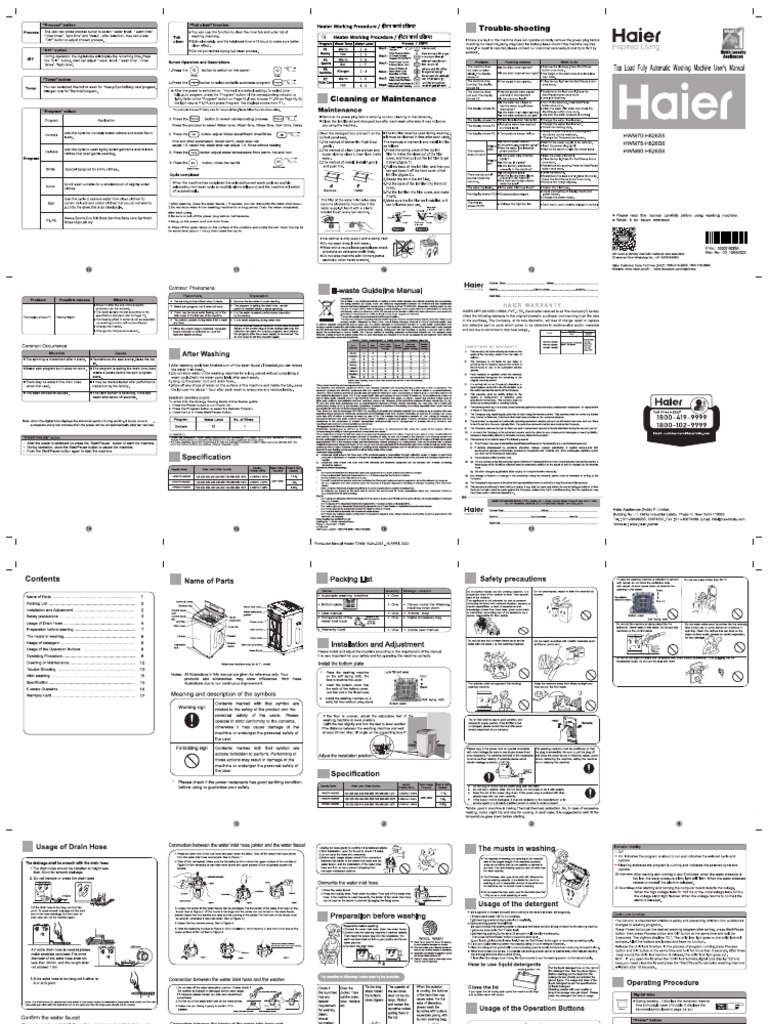 Haier | PDF