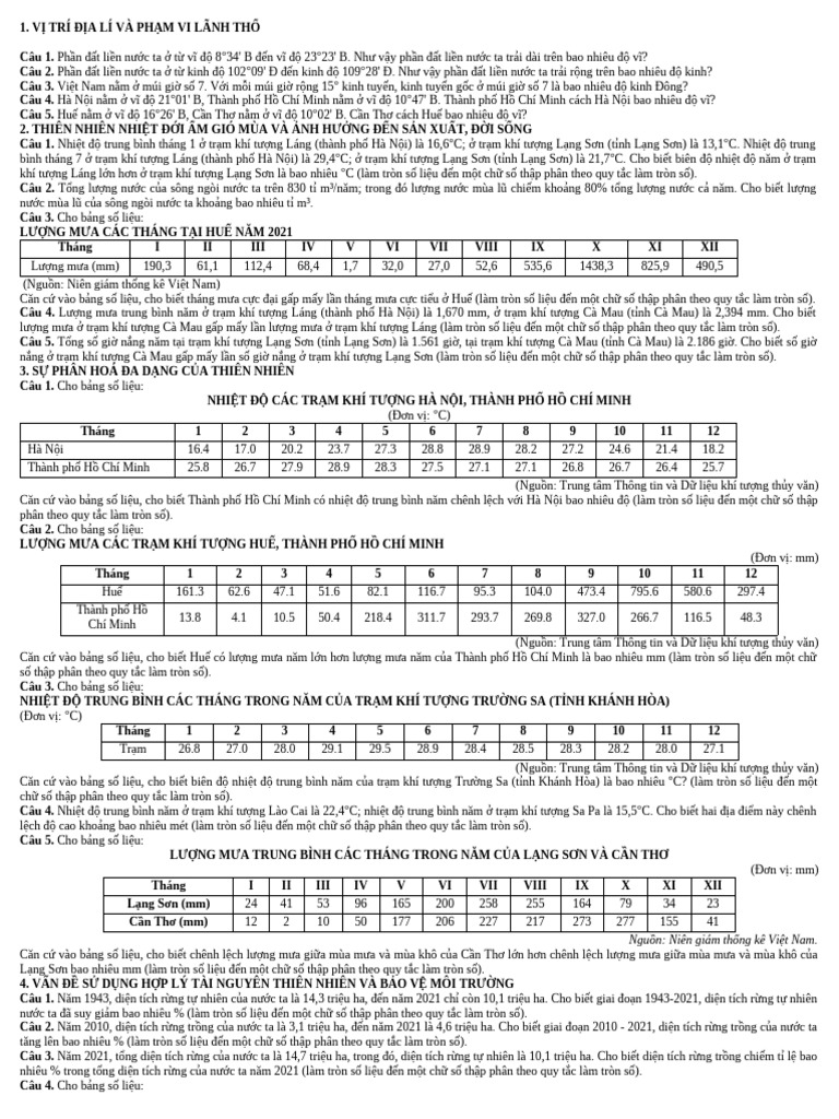 ôn tập tính toán CKI | PDF