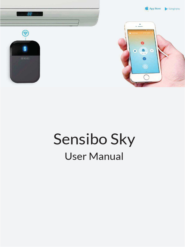 Sensibo Sky User Manual | PDF