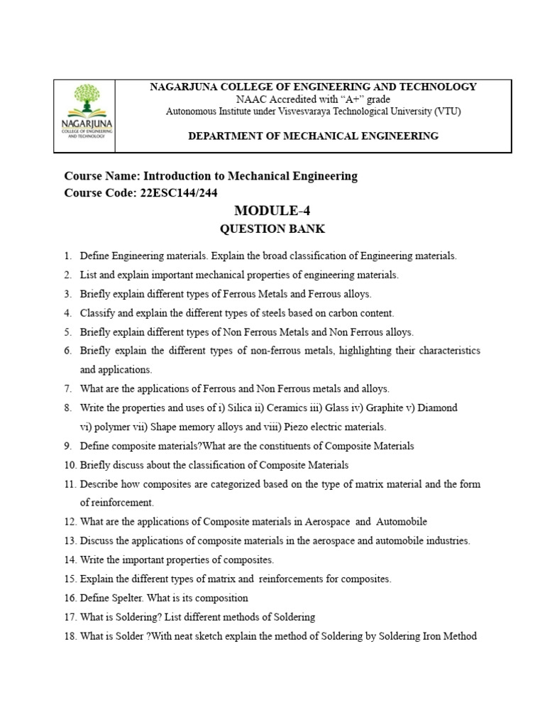 24ESC144 QB M4 Final | PDF | Welding | Construction