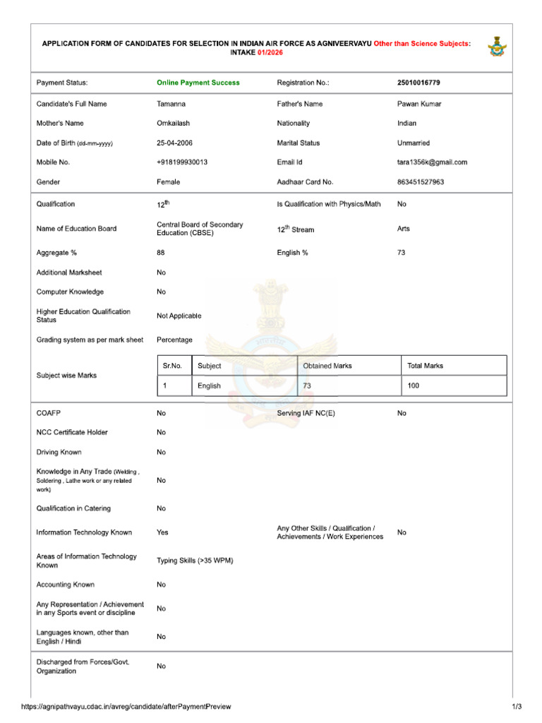 Av Form | PDF