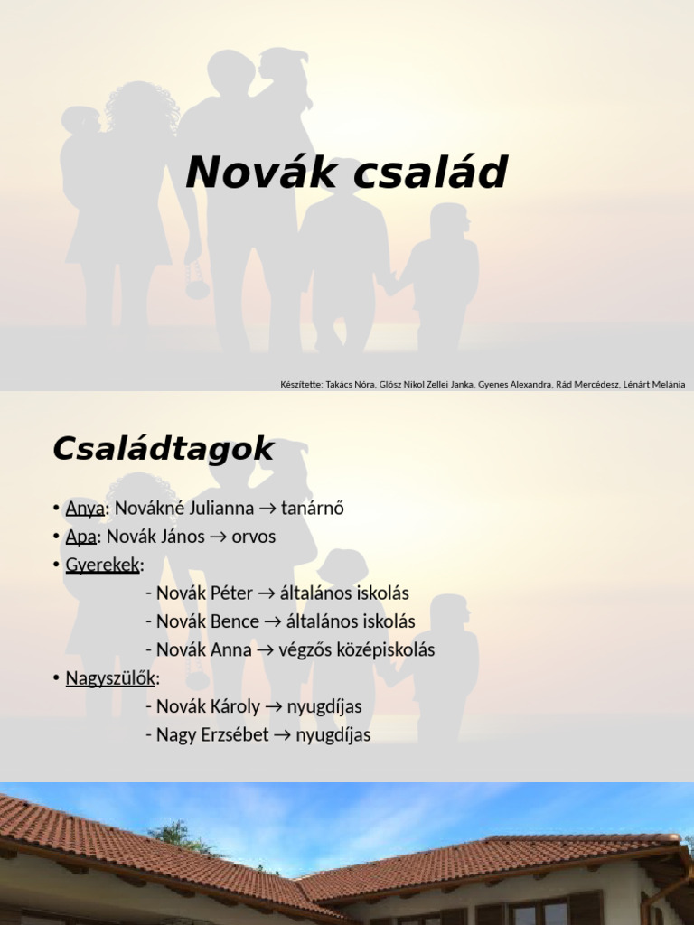 Novák Család | PDF
